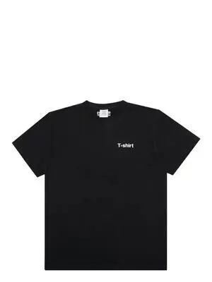 Vetements Definition Oversized Tee Washed - Black
