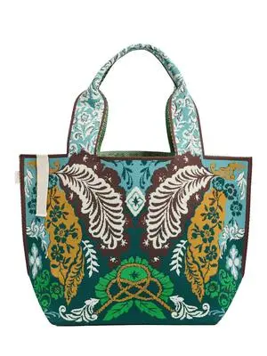 ALEMAIS Florence Jacquard Maxi Tote - Multi