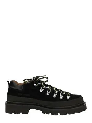 Dsquared2 Suede Lace-up Sneakers - Black