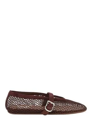 Alaïa ALAIA Mesh Ballerinas With Buckle Strap Multicolor