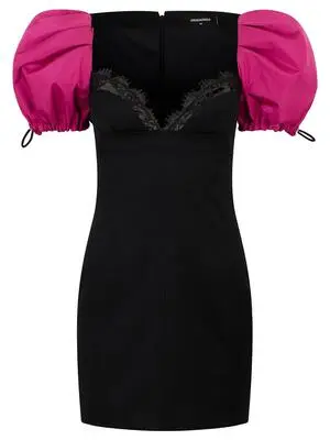 DSQUARED2 Dsquared2 Hybrid Snow-Tech Bustier Dress
