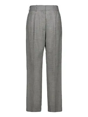 BLAZÉ MILANO Houndstooth Wool Trousers - Multicolor