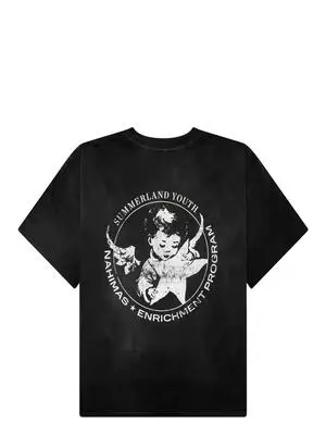 NAHMIAS Graphic-print T-shirt - Black