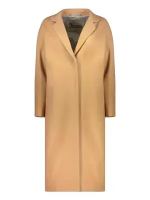 Herno Notched-lapel Single-breasted Coat - Neutrals