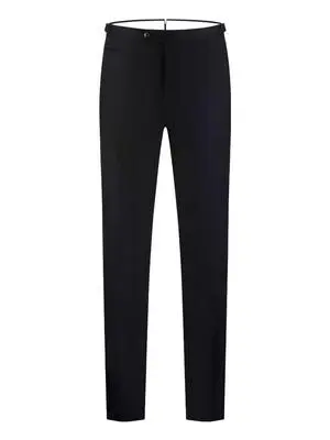 PT TORINO Tailored Straight-leg Trousers - Black