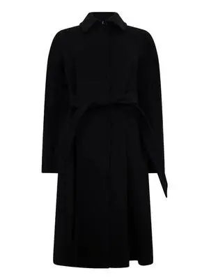 Alberta Ferretti Single-breasted Coat - Black