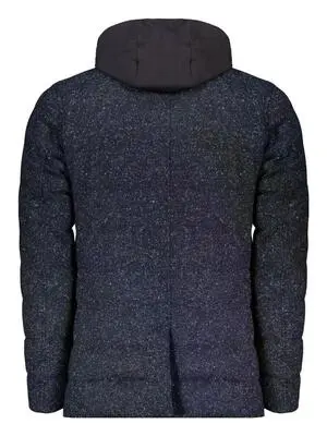 Herno Hooded Padded Coat - Blue