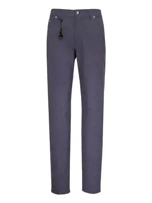 Marco Pescarolo Flannel Trousers - Blue