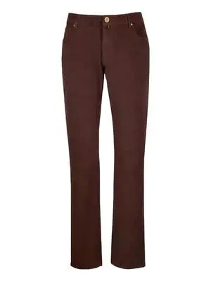 Jacob Cohen Straight-leg Corduroy Trousers - Brown