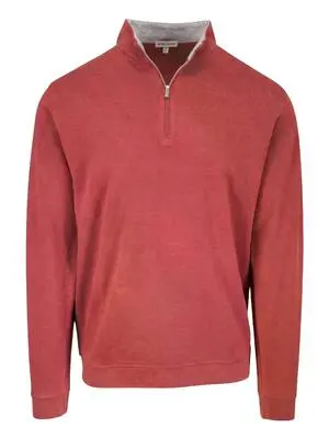Peter Millar Peter Millar Quarter-Zip Sweater Red