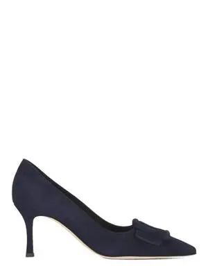 MANOLO BLAHNIK Manolo Blahnik Maysale Buckle Detail Pointed-Toe Pumps