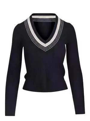 NILI LOTAN Aziel Cashmere Sweater - Black