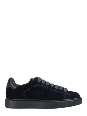 DOUCAL'S Low Top Suede Sneakers - Blue