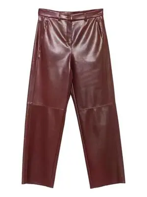 Max Mara Belt-loops Trousers - Red