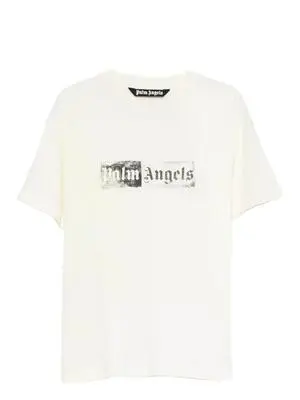 Palm Angels Logo-print T-shirt - White