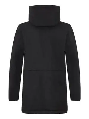 Herno Zip-up Hooded Jacket - Black