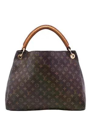 LOUIS VUITTON Monogram Artsy Mm Hobo Bag - Brown