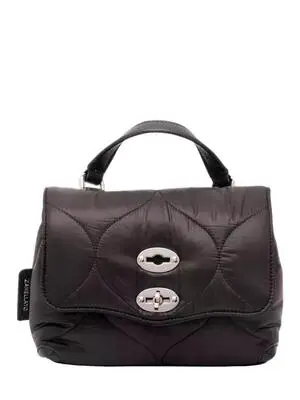 ZANELLATO Baby Postina Quilted Tote Bag - Black