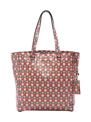 MIU MIU Miu Miu Madras Floral Tote Bag