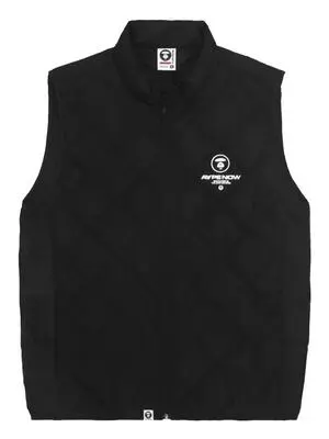 AAPE BY *A BATHING APE Quilted Down-filled Gilet - Black