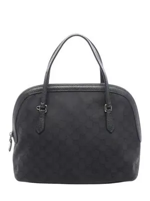 Gucci Gg Medium Dome Satchel - Black
