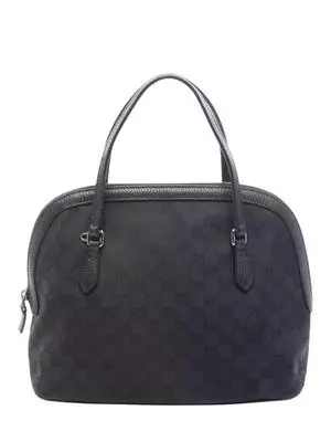 Gucci Gg Medium Dome Satchel - Black