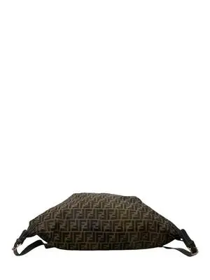 Fendi Zucca Canvas Drawstring Backpack - Brown