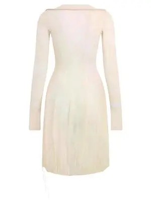 Philosophy Di Lorenzo Serafini Lace Pleated Mini Dress - Neutrals