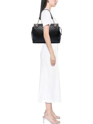 Gucci Medium Soft Signature Tote Bag - Black