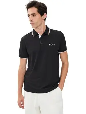 BOSS Paddy Pro Polo Shirt - Black