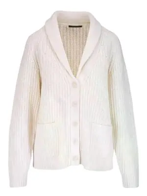 NILI LOTAN Nili Lotan Cable-Knit Cashmere Cardigan