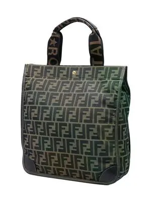 Fendi 20th Century Zucca Canvas Foldable Tote Bag - Brown