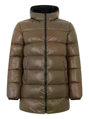 Herno Padded Hooded Jacket - Brown