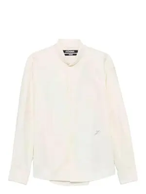 Jacquemus Peter Pan Collar Shirt - Neutrals