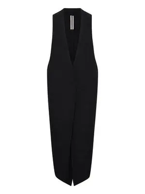 Rick Owens Cyclops" Knit Gilet Made In Italy - Black