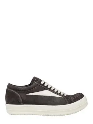 Rick Owens Rick Owens Vintage Suede Sneakers Beige