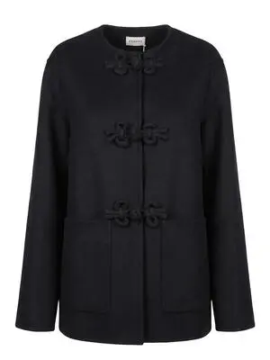 P.a.r.o.s.h Wool Coat - Multicolor