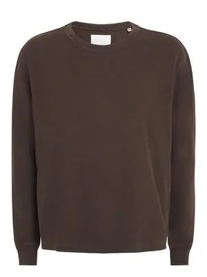 CITIZENS OF HUMANITY Citizens Of Humanity Cotton Waffle-Stitch Crew Neck Sweater