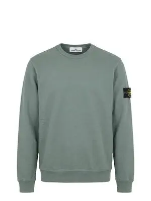 Stone Island Organic Cotton Fleece Sweatshirt - Multicolor