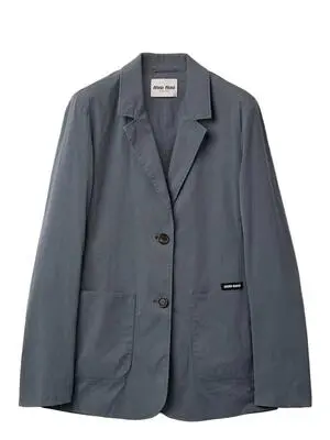 Miu Miu Cotton Blazer - Multicolor
