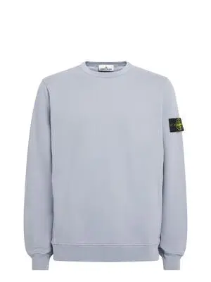 Stone Island Cotton Compass Sweatshirt - Grey