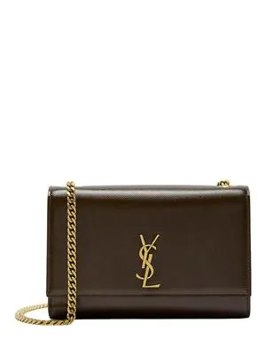 Saint Laurent Kate Small Shoulder Bag - Khaki