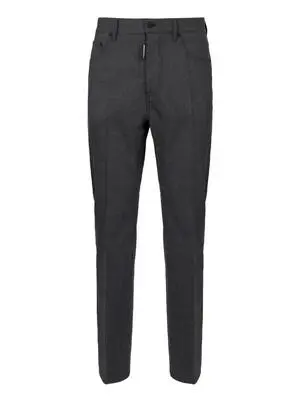 Dsquared2 Wool Tailored Pants - Multicolor