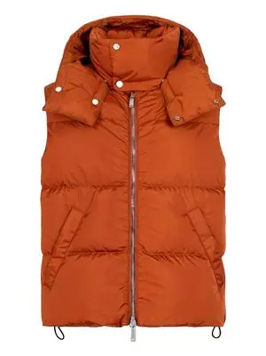 Dsquared2 DSQUARED2 Hooded Down Vest Multicolor