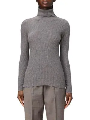 Fabiana Filippi FABIANA FILIPPI Wool, Silk, And Cashmere Turtleneck Jumper Dove Grey