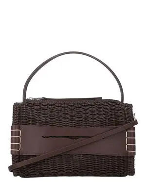 JW Anderson Woven Handbag - Brown