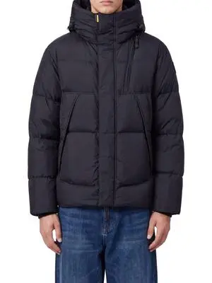 PARAJUMPERS Short Quilted Hooded Down Jacket - Black