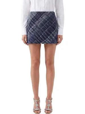 MISSONI Missoni Plaid Skirt