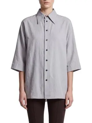 ZIGGY CHEN Ziggy Chen Grey Shirt Grey