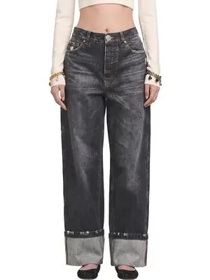 Marc Jacobs Wide Leg Jeans - Grey
